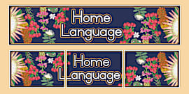 What is a home language? - Twinkl
