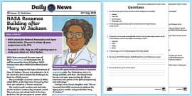 Who was Mary Jackson? - Inspirational Women - Twinkl Wiki