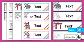 Editable Mindfulness Desk Name Tags Printable | Twinkl USA