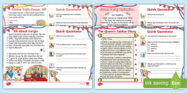 KS1 Queen Elizabeth II Differentiated Reading Comprehension Activity