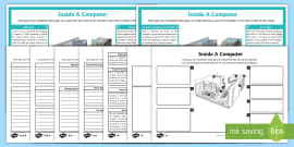 FREE! - How to Draw a Computer (teacher made) - Twinkl
