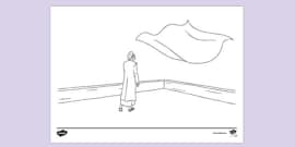 FREE! - Roof Tile Colouring Sheet | Twinkl Resources