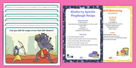 Diwali Rama and Sita Story Playdough Mats, diwali story for early years