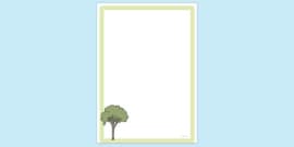 Family Tree Border | Page Borders | Twinkl (Teacher-Made)