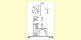 FREE! - Edinburgh Castle Colouring Sheet | Colouring Sheet