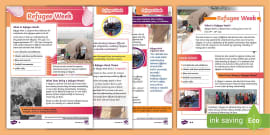 KS1 Refugee Differentiated Reading Comprehension Activity