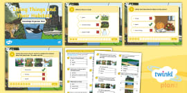 Living Things and Their Habitats in Year 2 - How to Teach Simple Food ...