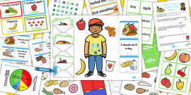 Healthy Eating Meal Activity (teacher made)