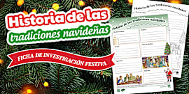 Ficha de investigación: Historia de la Navidad