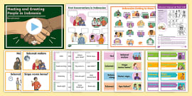 Indonesian Classroom Poster Pack (teacher made) - Twinkl
