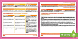 EYFS Maths Mastery Comparing Numbers to 10 Planning and Continuous ...