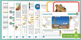 Earthworm Reading Comprehension (teacher made)