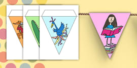 I Love Reading Bunting (teacher made) - Twinkl