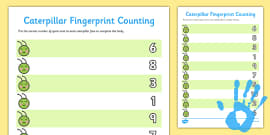 EYFS Draw a Caterpillar Pencil Control Activity