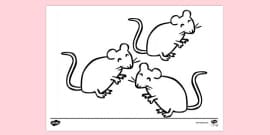 FREE! - Field Mouse Colouring Sheet - Worksheets - Twinkl