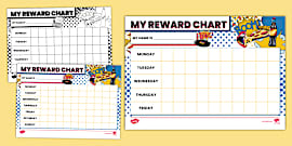 Sunflower-Themed Reward Chart - Twinkl Behaviour - Twinkl