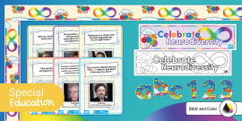 Famous Neurodiverse People Posters | Special Ed Resource