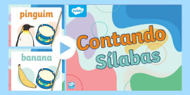 PowerPoint: Contando Sílabas (teacher made) - Twinkl