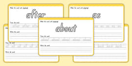 New Zealand Essential Spelling Words - List 2 Worksheets