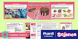Science: Living Things and Their Habitats: Year 6 Unit Pack
