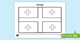 Georgia Colouring Page | Colouring Sheets - Twinkl