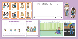 Ages 2-3 All About Me - My Body Resource Pack (teacher made)