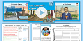 PSHE and Citizenship KS2 Question Box Resource Pack