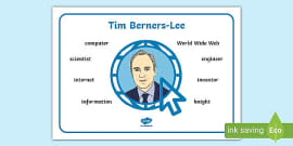 KS1 Sir Tim Berners-Lee: Display Banner (teacher made)