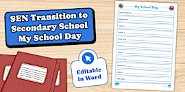 SEND Transition To Secondary School Booklet