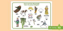Jack and the Beanstalk Bingo (Teacher-Made)