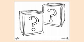 FREE! - Block of Flats Colouring Sheet | Colouring | Twinkl