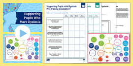 Strategies for Dyslexia - A4 Display Poster (teacher made)