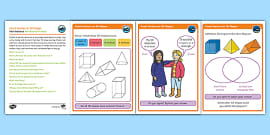 Multiplication with 2D Shapes Problem Solving Worksheets