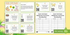 Mystery of the Easter Bunny Costume - KS2 Easter Maths Game