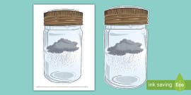 Rain Cloud Display Cut-Out (teacher made) - Twinkl