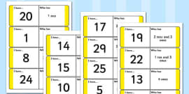 Addition to 20 Loop Cards (teacher made) - Twinkl