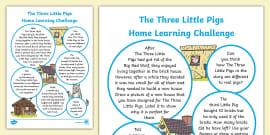 EYFS Springtime Home Learning Challenge Sheet Reception FS2