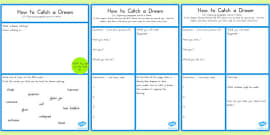 Design Your Own Dream Jar Worksheet / Worksheet - Twinkl