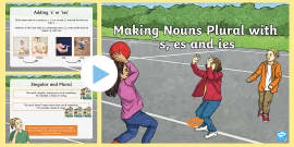 Year 1 SPaG Plural Noun Suffixes s and es