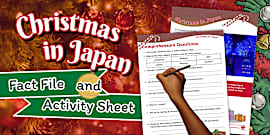 Hiragana and Katakana Christmas Words Matching Activity