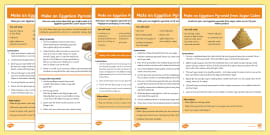 Egyptian Sphinx 3D Craft (Teacher-Made)