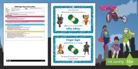 KS2 Superhero Story Word Cards (teacher made) - Twinkl