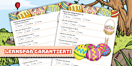 Ostern Traditionen - Mind Map - Twinkl Deutschland