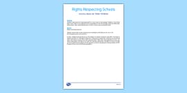 Rights Respecting Schools Badges (teacher made) - Twinkl