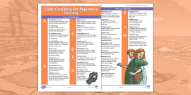 Code-Cracking for Beginners Colouring Pages