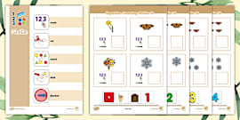 SEND Structured Steps Seasons 'How Many?' Counting Within 10