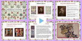 William Morris KS1 & KS2 PowerPoint - Primary Resources
