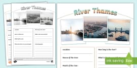 River Thames Fact File (teacher made) - Twinkl