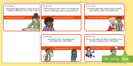 Respect Scenario Cards