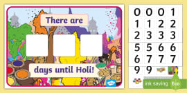 Back to School Countdown Display Poster - Twinkl